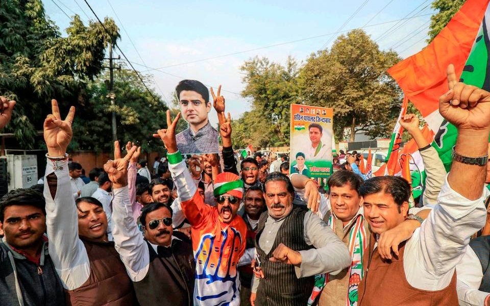 Congress Looks All Set to Form Government in Rajasthan - The Wire