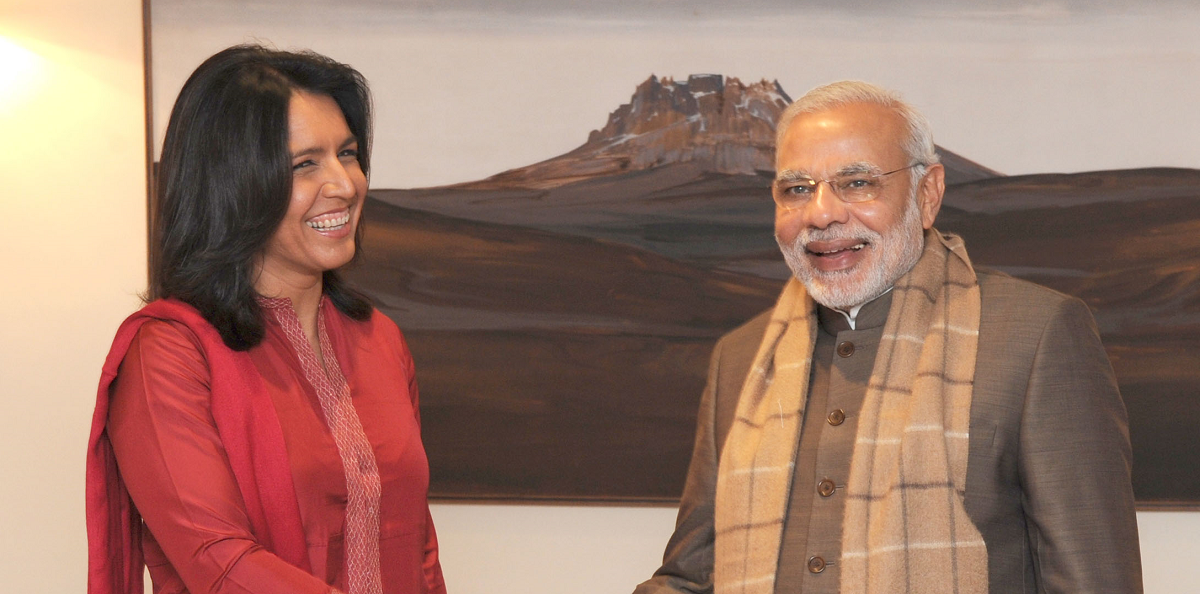 Tulsi Gabbard, the First Hindu in a US Presidential Race, Unlikely to ...