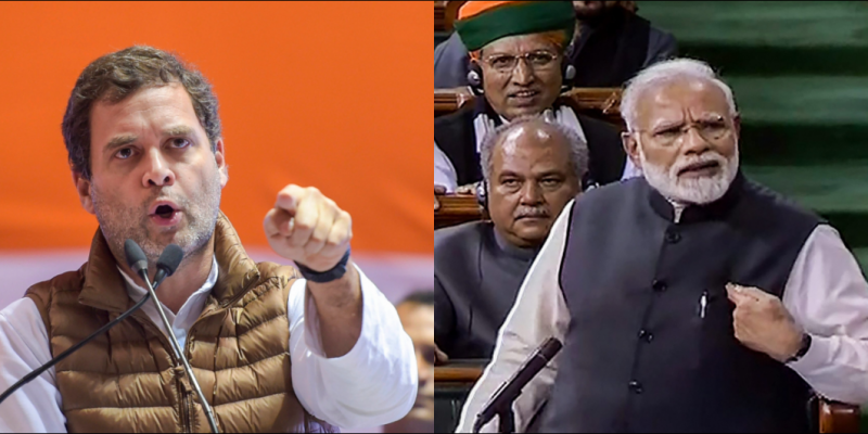 Verbal Duel Between Modi, Rahul Sets Stage for BJP, Congress Poll ...