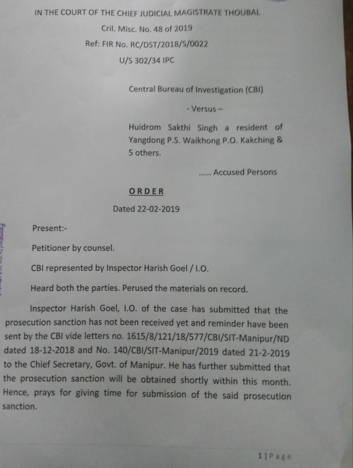 Manipur Govt Yet to Give Permission to CBI to Prosecute 'Fake Encounter ...