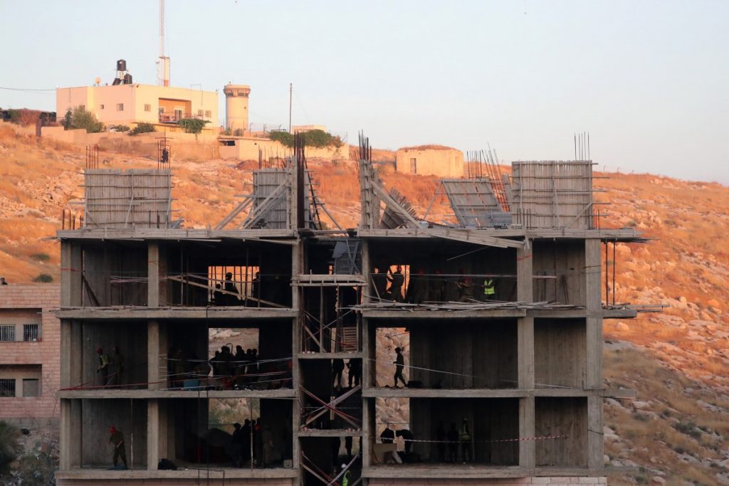 Palestinian Homes Demolished by Israel Near West Bank Barrier