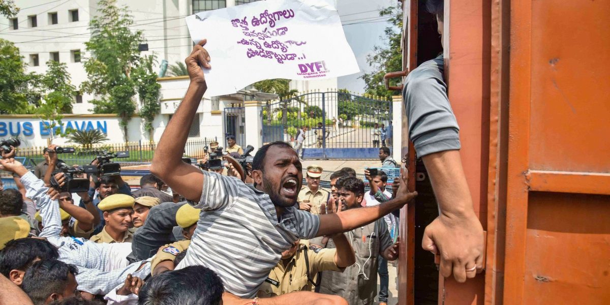 The Life of Labour: TSRTC Strike Ends; Honda Suspends 6 Union Members ...