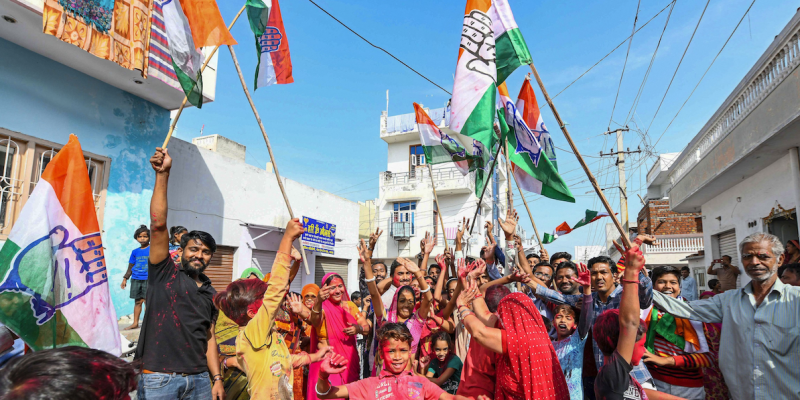 Rajasthan: Congress Leads in Local Body Elections, Sweeps 965 Wards