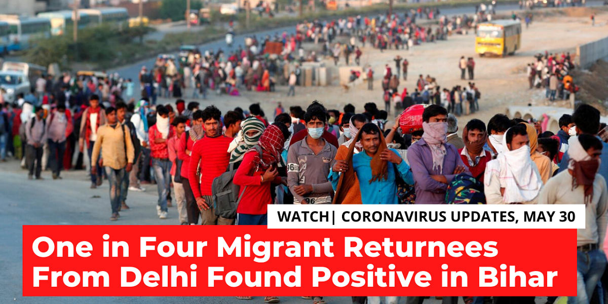 Watch | COVID-19 Bulletin: One in Four Returning Migrants From Delhi ...