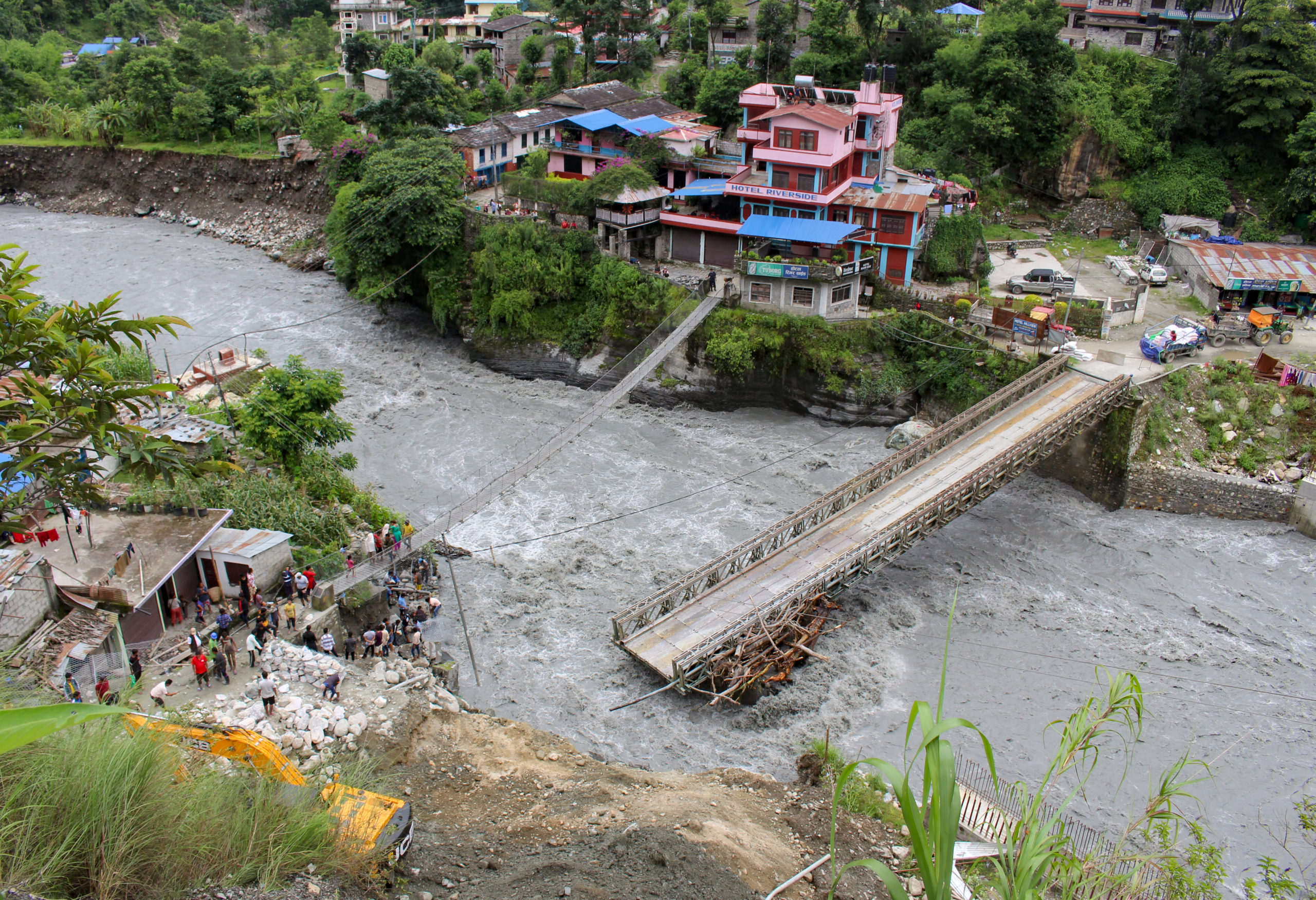 Floods in India, Nepal Displace Nearly Four Million People, at Least ...