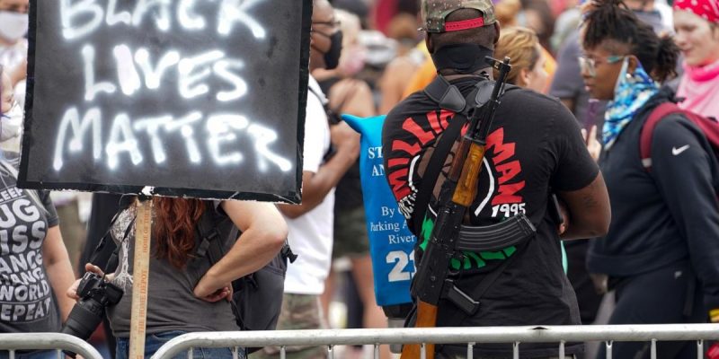 Summer of Protests Ends With Rallies for and Against Trump Across US