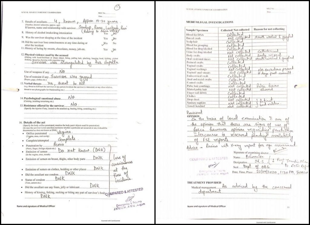 Exclusive: Aligarh Hospital MLC Report on Hathras Victim Shatters UP ...