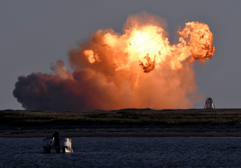 SpaceX’s Starship Prototype Explodes on Landing After Test Launch – The ...