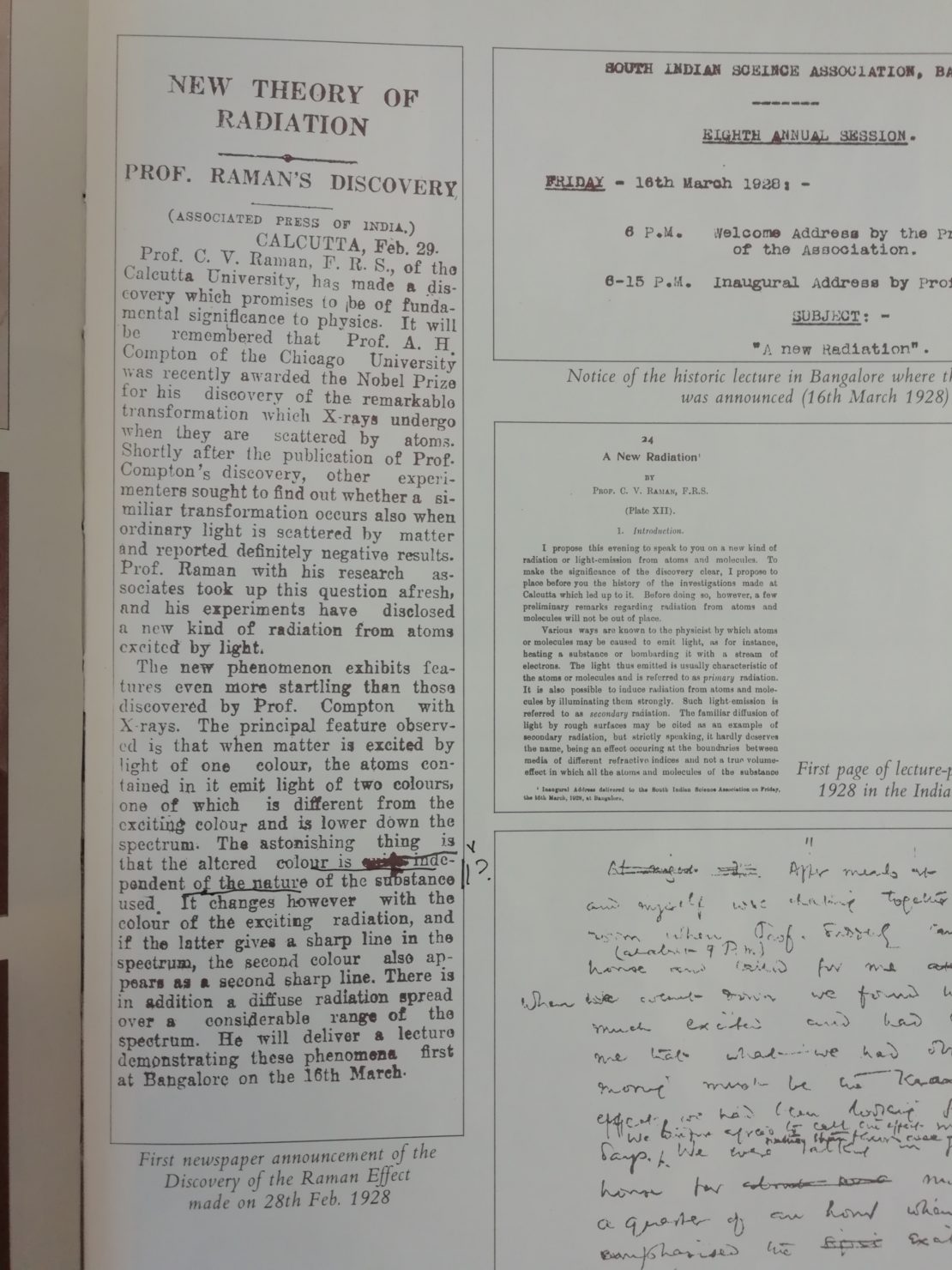 The Making of the ‘Raman Effect’ and India’s National Science Day – The ...