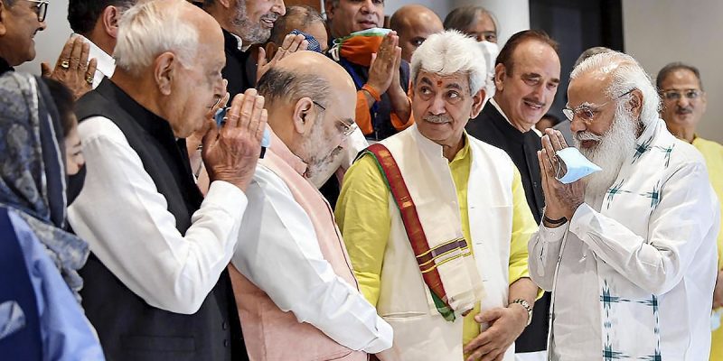 In Modi's Meeting with Kashmiri Leaders – Speaking Was the Deal ...