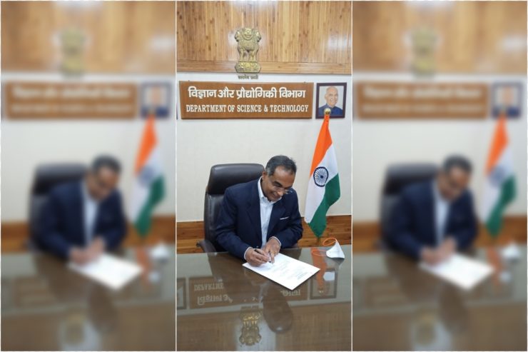 Srivari Chandrasekhar Is New Department of Science and Technology ...