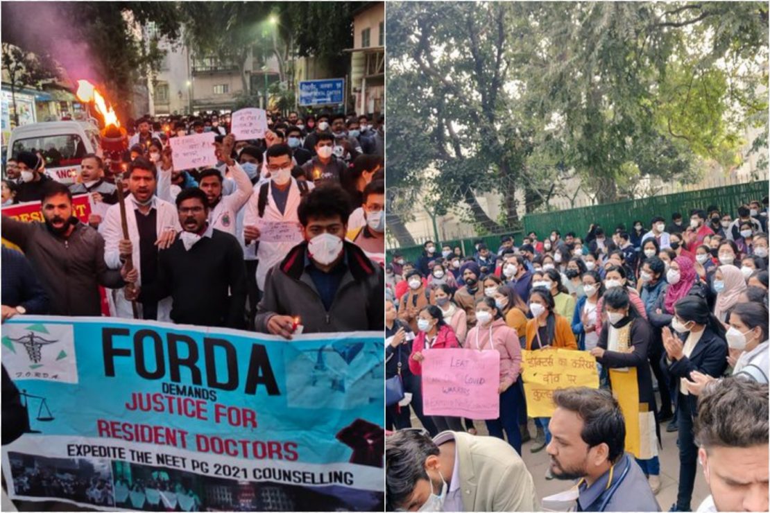 As Govt Remains Confused About EWS Quota, Overworked Docs Continue ...