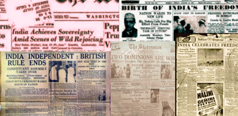 'Free India Is Born': What the Headlines Said on August 15, 1947 - The Wire
