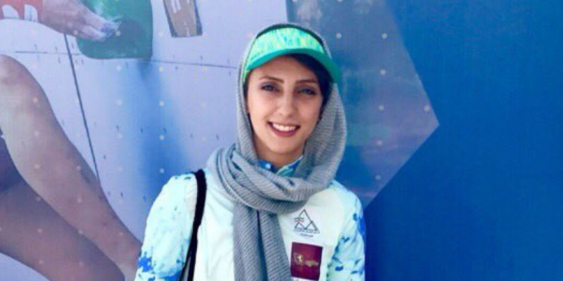 Concerns Over Safety of Iranian Rock Climber Who Competed in a Global ...
