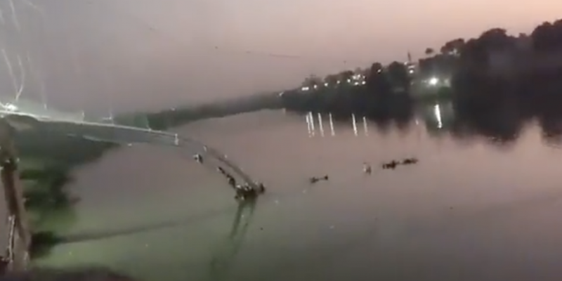 Gujarat: At Least 141 Dead as 'Recently Renovated' Bridge Collapses in Morbi City