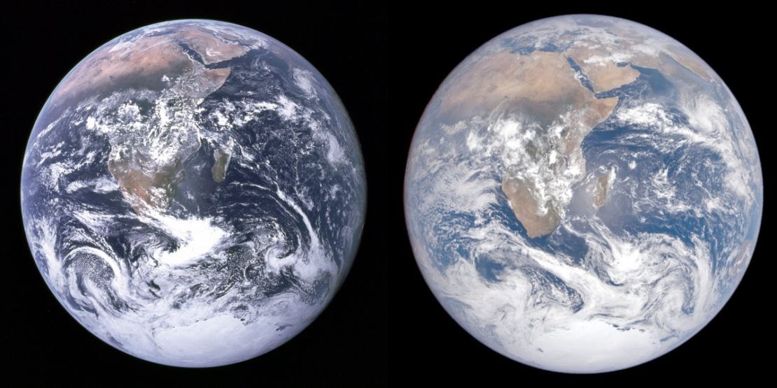 ‘Blue Marble’: How 50 Years of Climate Change Has Altered the Face of ...