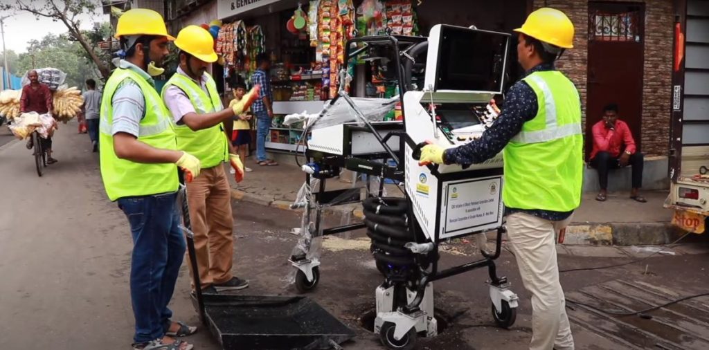 Drawing From Nature The Story Of Bandicoot A Robot That Clears Manholes
