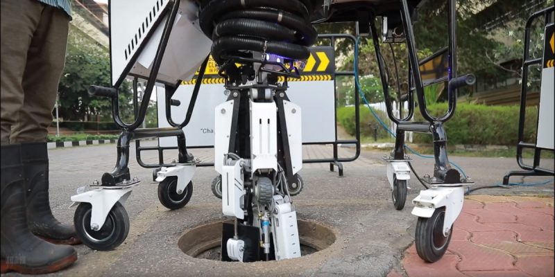 Drawing From Nature: The Story of Bandicoot, a Robot That Clears Manholes