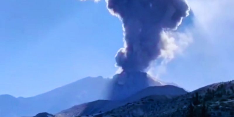 Peru Declares Emergency as Ubinas Volcano Spews Ash