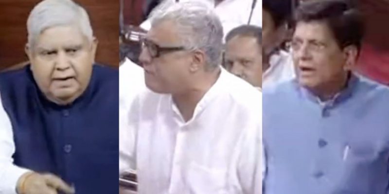Rajya Sabha Chairman Dhankhar Suspends TMC MP Derek O'Brien For Rest of Session