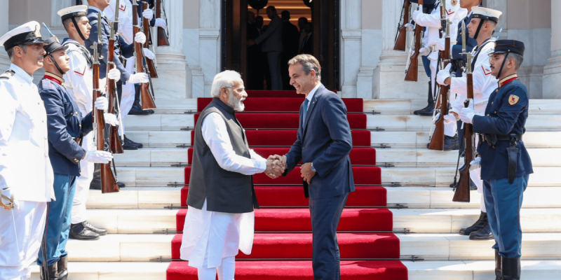 India, Greece Elevate Ties to 'Strategic Partnership'