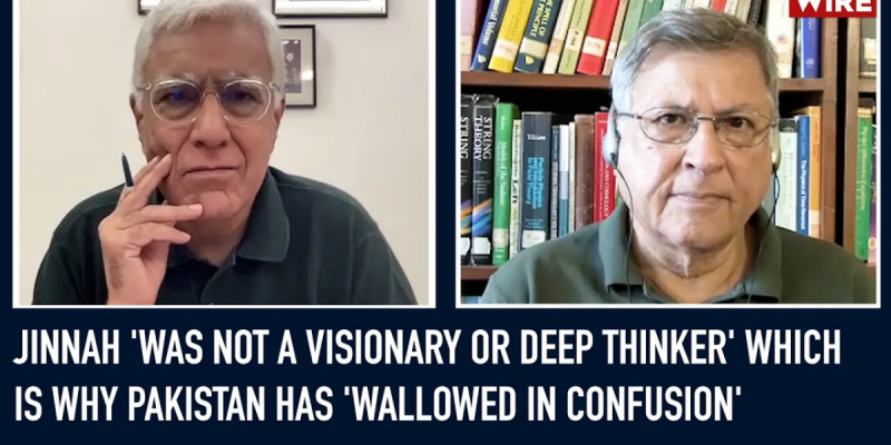 Watch: Jinnah 'Wasn't a Visionary or Deep Thinker' Which is Why ...