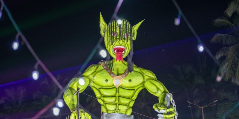 In Photos: How Goa Celebrates Diwali With the Symbolic Slaying of ...