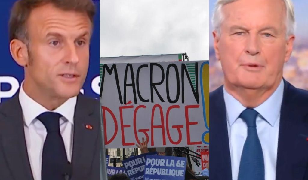 'Stolen Election', Say French Protesters, as Emmanuel Macron Picks ...