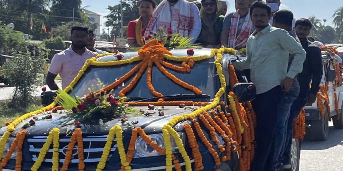 Assam By Election Fractured Opposition Massive Violence And Bjps